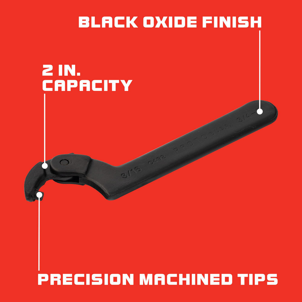 Proto - Spanner Wrenches & Sets: Wrench Type: Pin Spanner Wrench | MSC ...