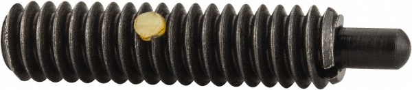 Gibraltar - Threaded Spring Plunger: 1/4-20, 1" Thread Length, 0.118 ...