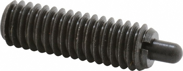 Gibraltar - Threaded Spring Plunger: 5/16-18, 1" Thread Length, 0.135 ...