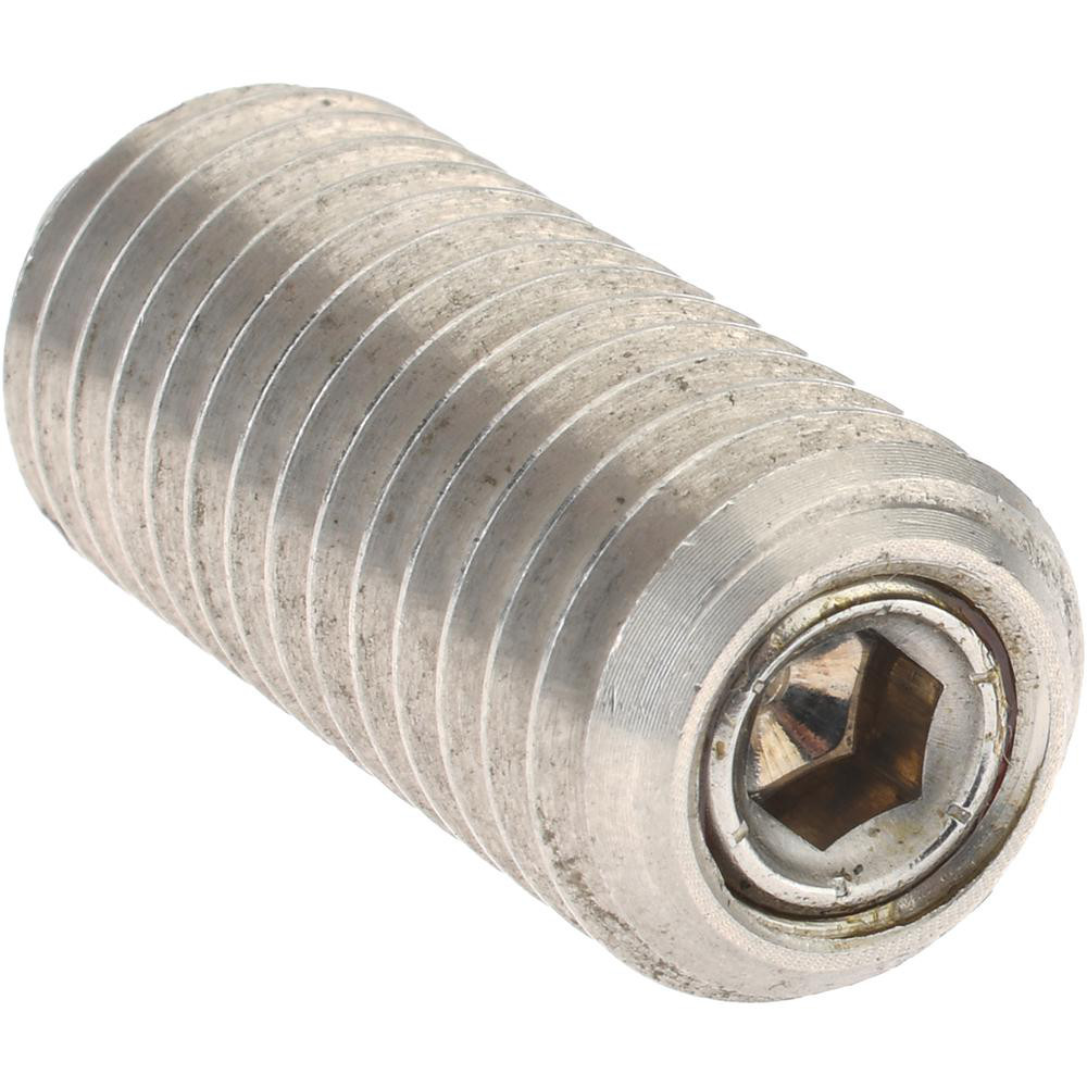 Gibraltar - Threaded Spring Plunger: M12 x 1.75, 1.102" Thread Length ...