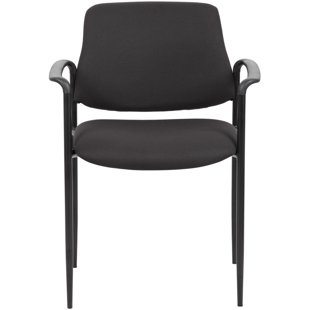 Boss Office Products - Guest Stacker Chair: 30.5 in x 23 in x 24 ...