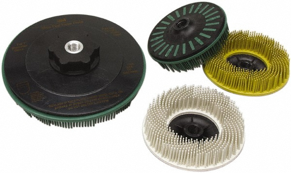 3M - 7" 50 Grit Ceramic Straight Disc Brush | MSC Direct