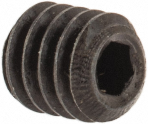 Holo-Krome - #4-48 UNF, 1/8" OAL, Cup Point Set Screw - 75544585 - MSC ...
