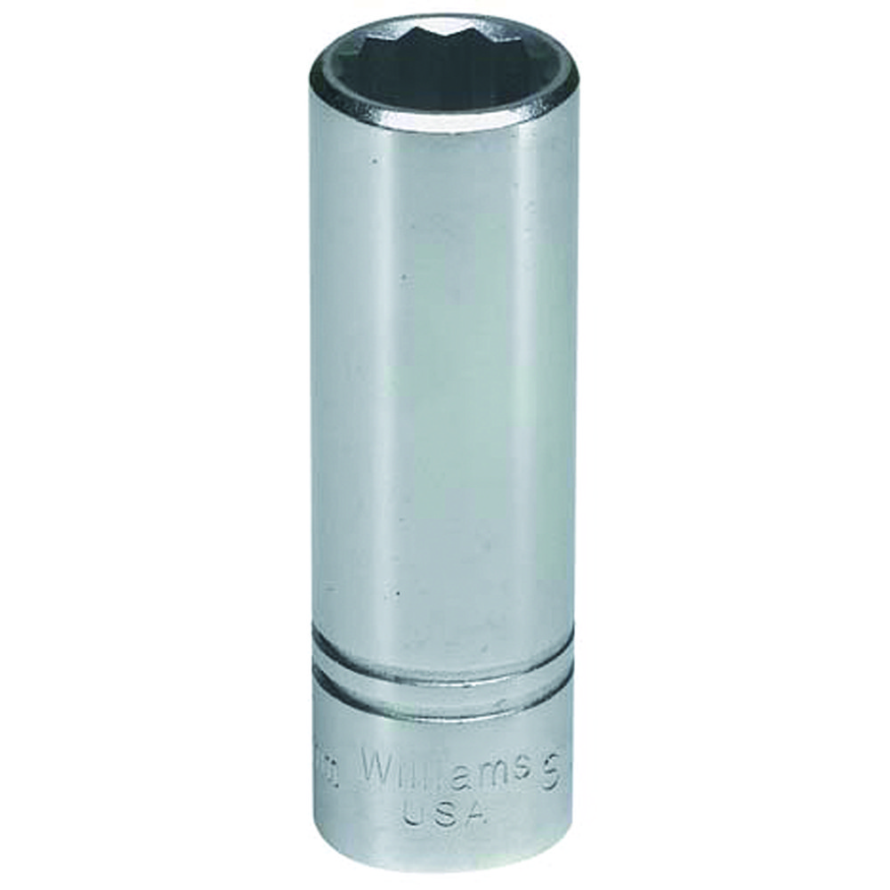 Williams - Deep Hand Socket: 1/2" Drive, 13 mm Socket, 12-Point | MSC ...