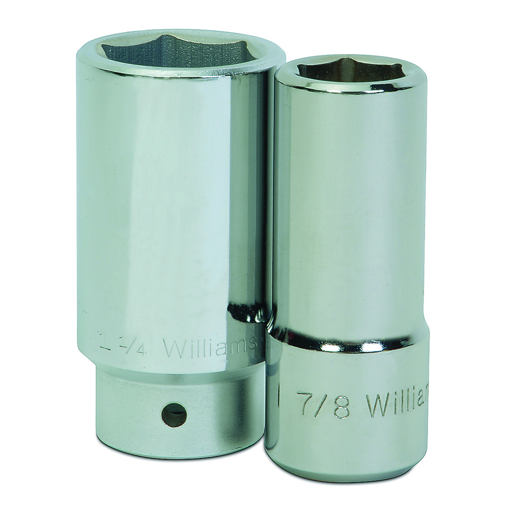 Williams - Deep Hand Socket: 3/4" Drive, 7/8" Socket, 6-Point | MSC Direct