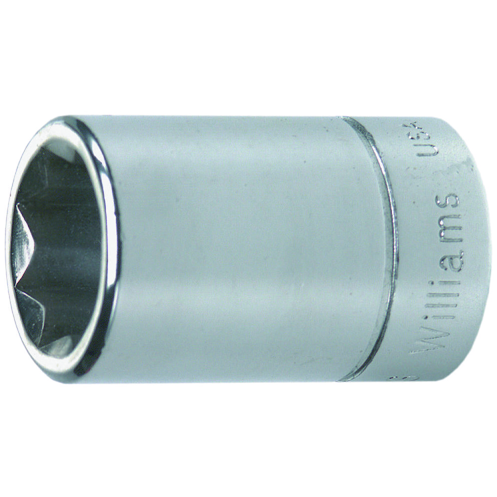 Williams - Standard Hand Socket: 3/8" Drive, 9/32" Socket, 4-Point ...