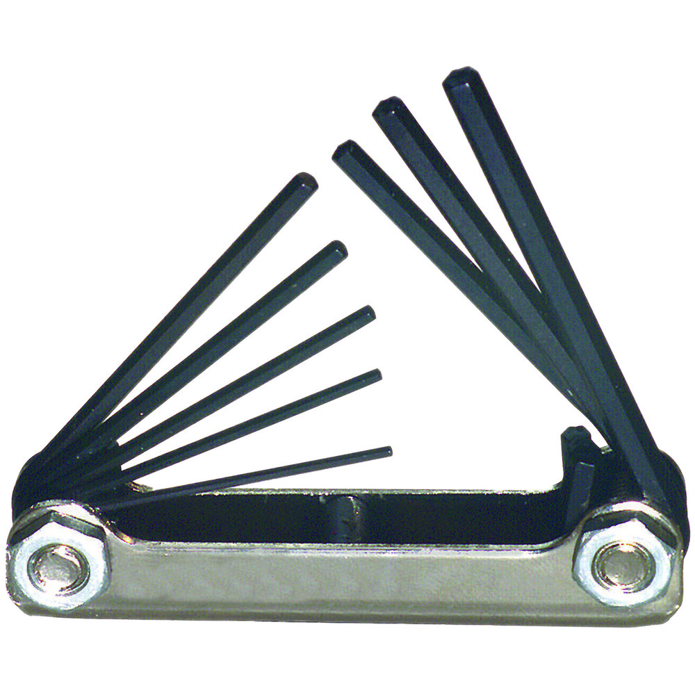 Williams - 8PC .05-5/32" BLK OXID HEX KEY SET | MSC Direct