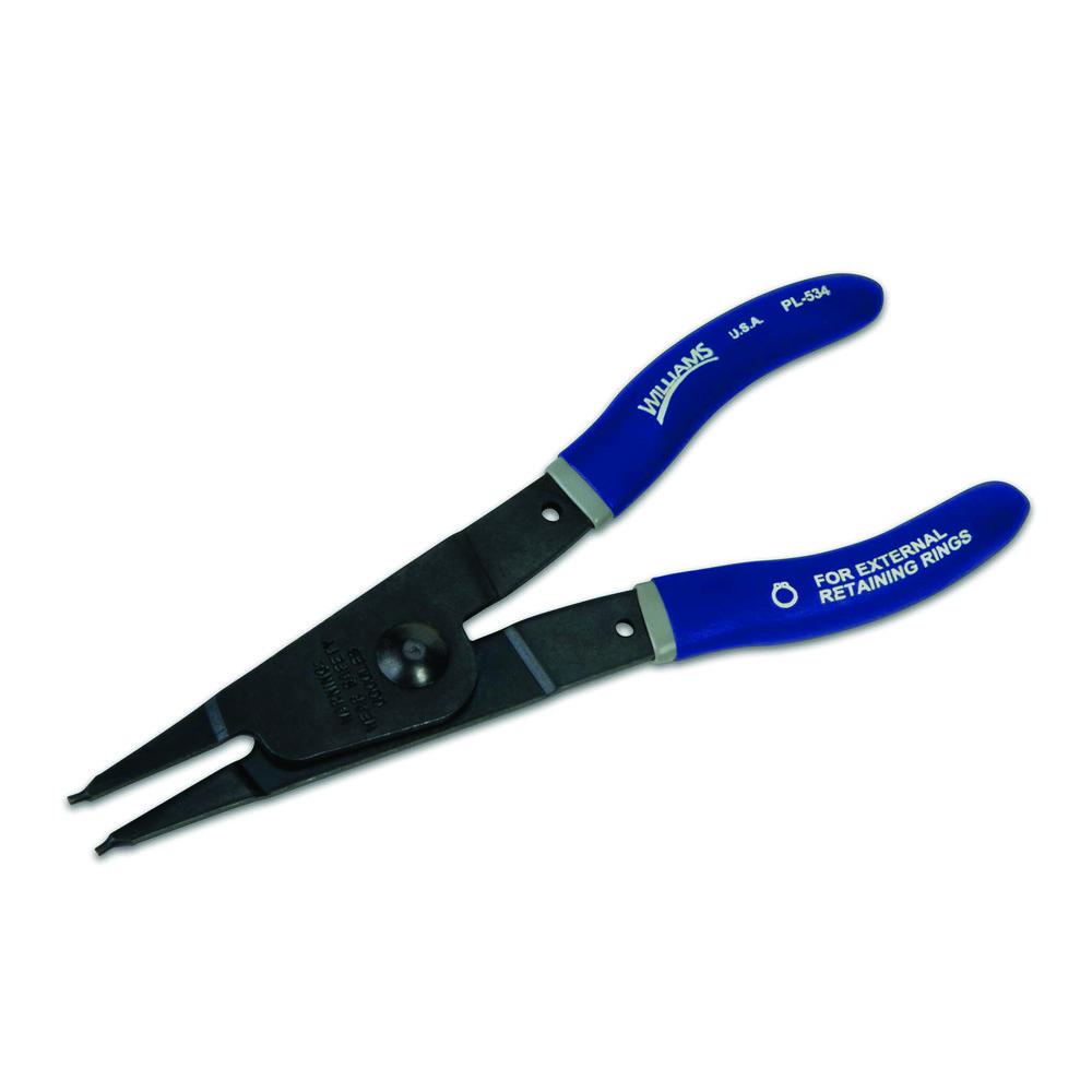 Williams - Retaining Ring Pliers: Type: Retaining Ring Plier; Tip Angle ...