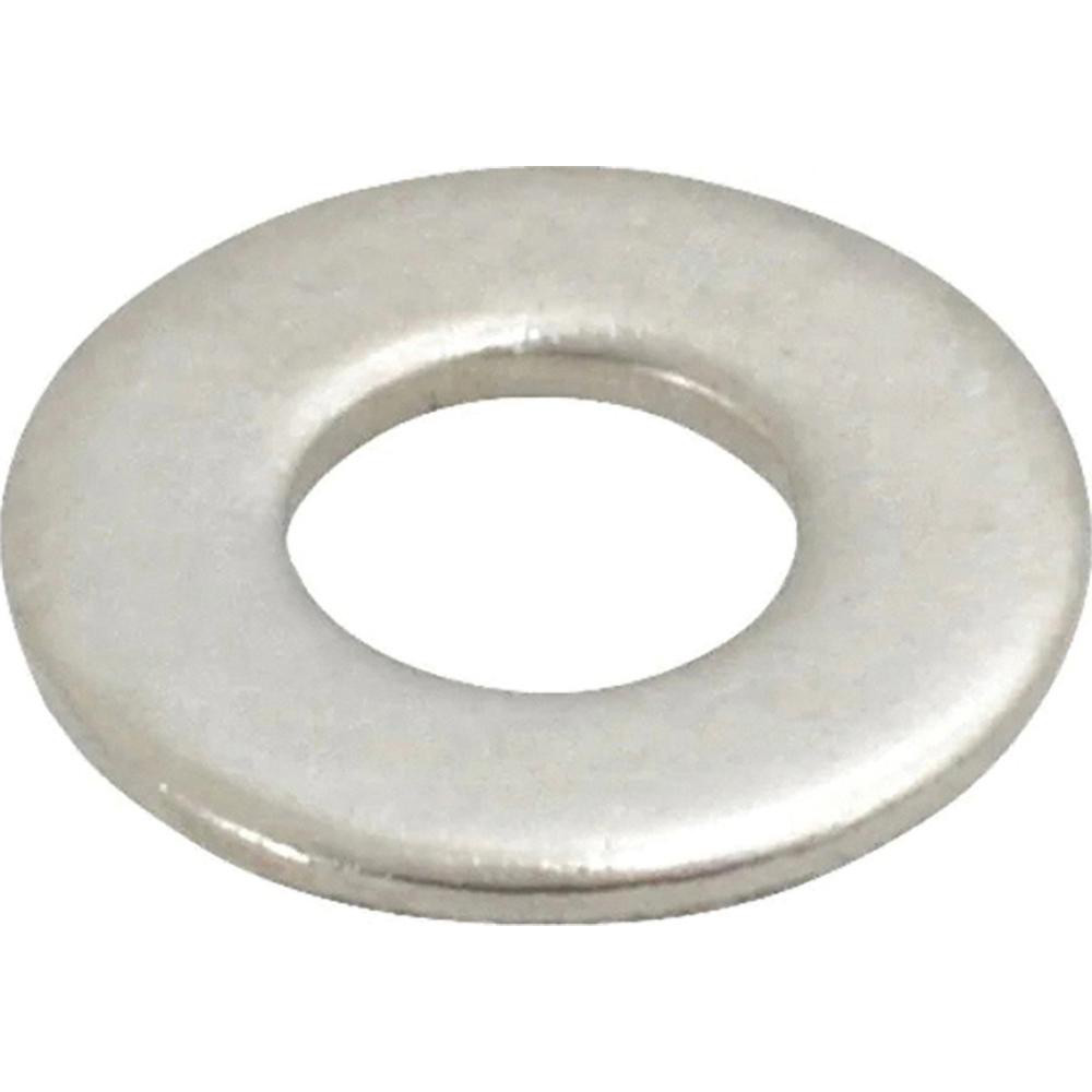 Made in USA - 1/4" Screw, Flat Washer: Grade 2 Titanium, Plain | MSC Direct