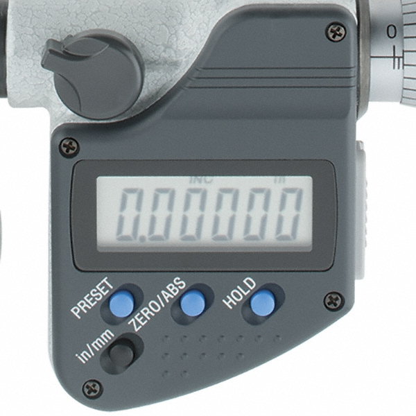 Mitutoyo - 0 to 1" Range, Digital Counter, Electronic Screw Thread ...
