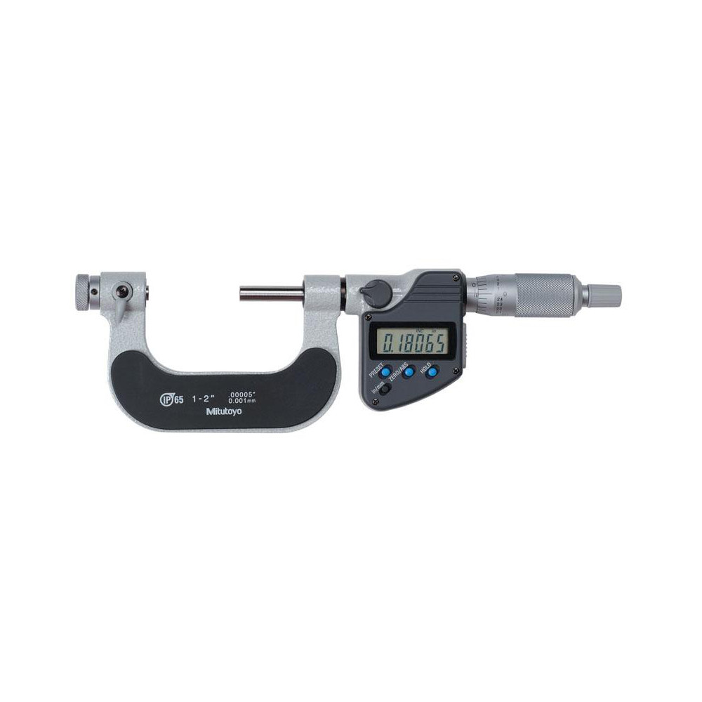 Mitutoyo - 1 to 2" Range, Digital Counter, Electronic Screw Thread ...