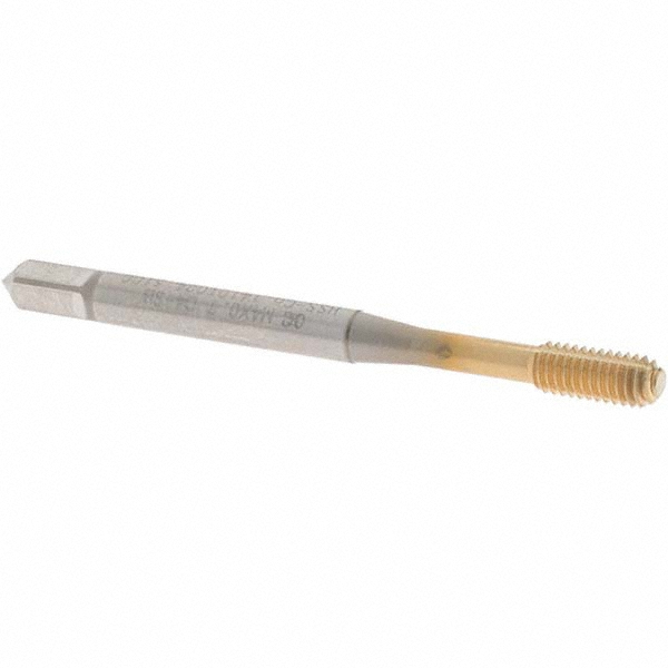 OSG - Thread Forming Tap: M4x0.70 Metric Coarse, Bottoming, Cobalt, TiN Coated | MSC Direct