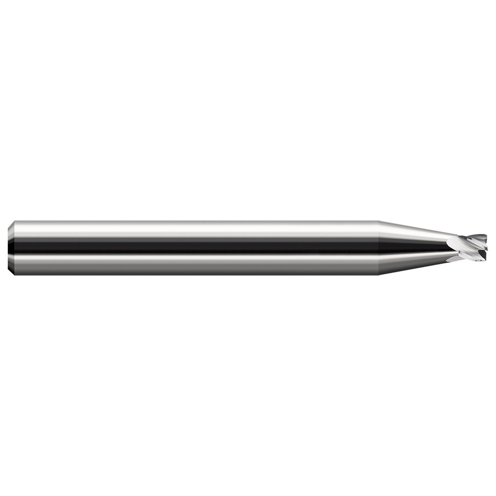 Harvey Tool - Corner Radius End Mill: 1/32" Dia, 0.0100" Radius, 4 ...