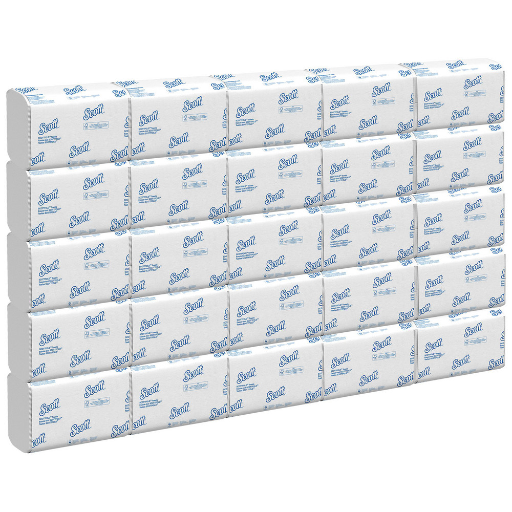 Scott - Essential Scottfold Multifold Paper Towels, Low Wet Strength ...