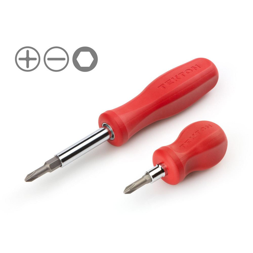 Tekton - Phillips & Slotted Screwdriver Set: 2 Pc | MSC Direct