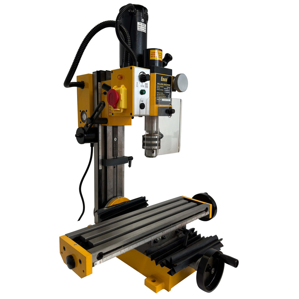 Enco - 18" X 5" Compact Milling Drilling Machine, Various Speed, 110V ...
