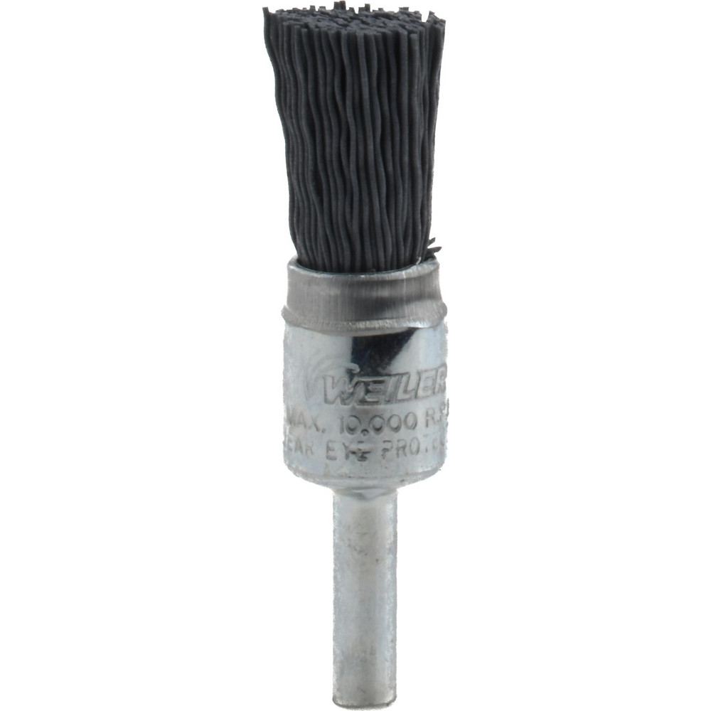 Weiler - End Brushes: 1/2" Dia, Nylon, Crimped Wire | MSC Direct