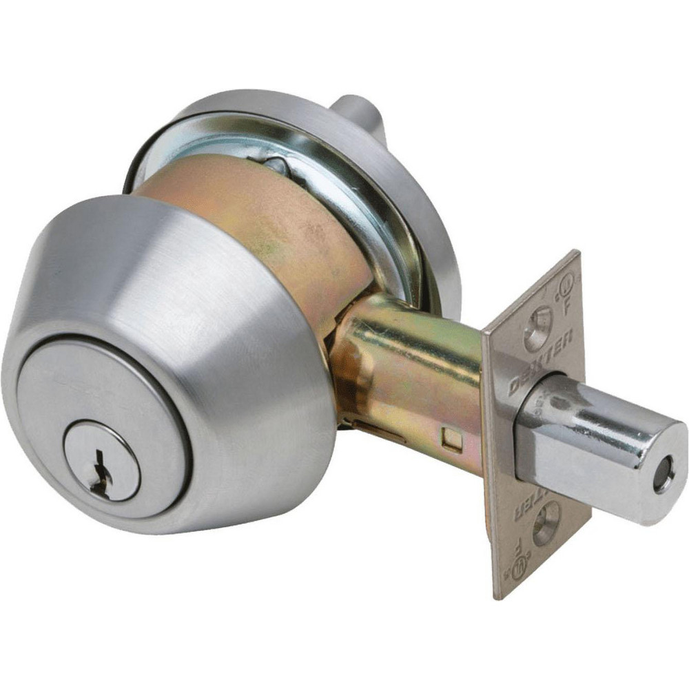 Dexter - Deadbolts: Deadbolt, Single Cylinder, Schlage C, Through Hole ...
