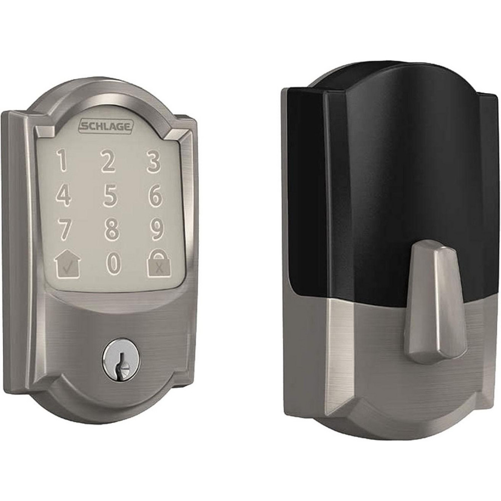 Schlage - Deadbolts: Deadbolt Type: Deadlatch; Lock Type: Single ...
