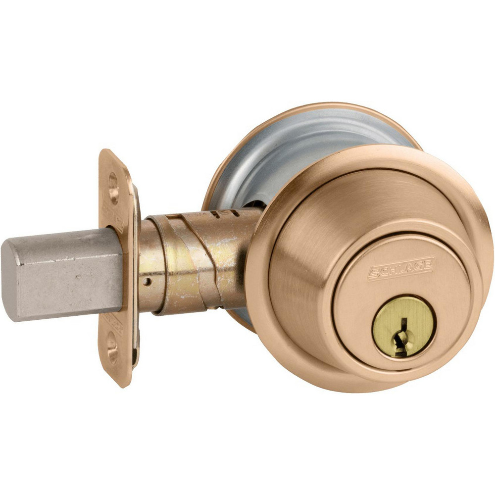 Schlage - Deadbolts: Deadbolt Type: Deadbolt; Lock Type: Single ...