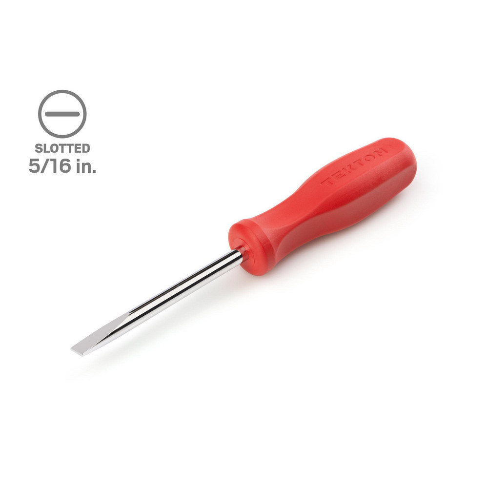 Tekton - 5/16 in. Slotted x 4 in. Driver [HH Chrome] | MSC Direct