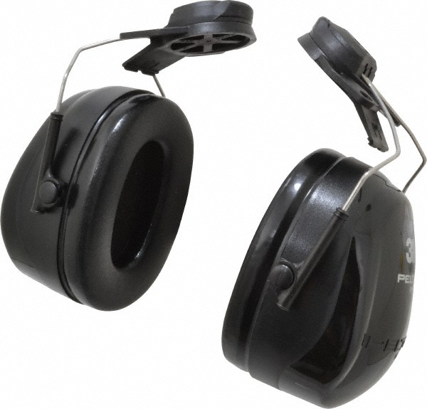 3M - Earmuffs: Hard Hat Cap Mounted, Polyvinylchloride Cushion | MSC Direct