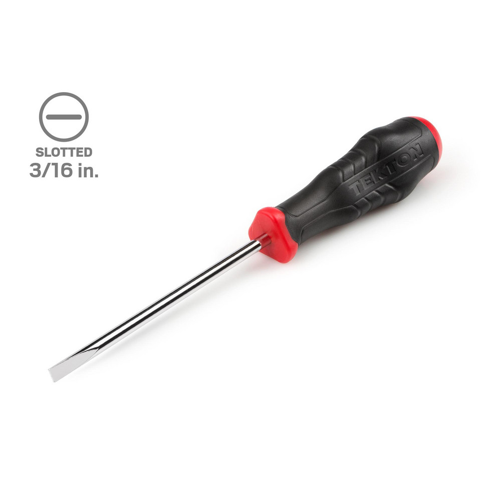 Tekton - 3/16 in. Slotted x 4 in. Driver [HT Chrome] | MSC Direct