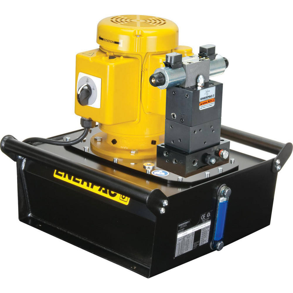 Enerpac - Power Hydraulic Pumps & Jacks: Type: Electric Hydraulic Pump; 1st Stage Pressure ...