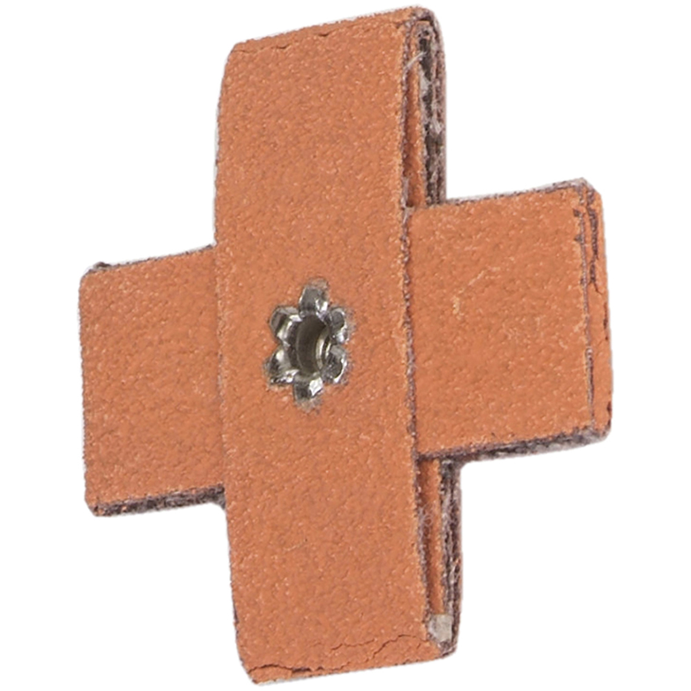 Merit Abrasives - 80 Grit, Medium Grade, Ceramic Cross Pad | MSC Direct