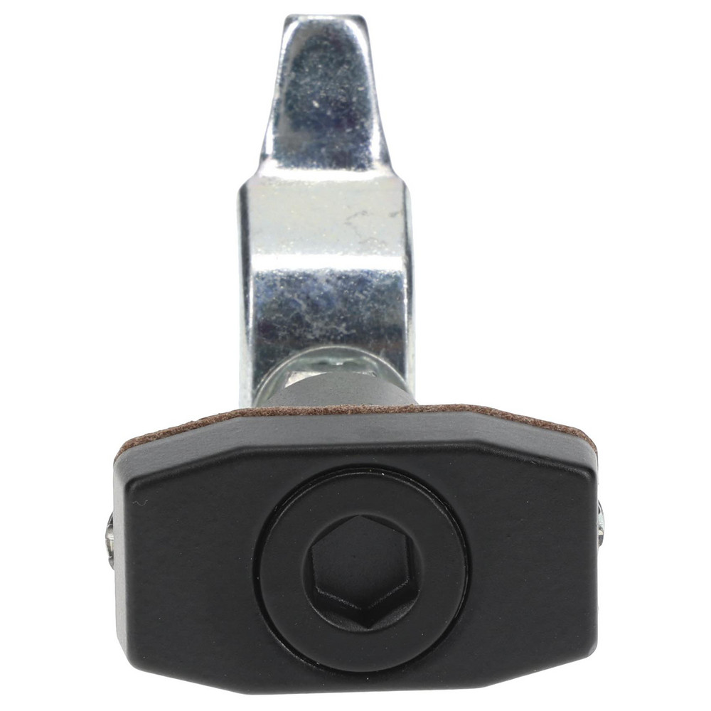 Made in USA - Hex Key Operated Door Latch: 2.72" OAL, 1.56" OAW, 0.88 ...