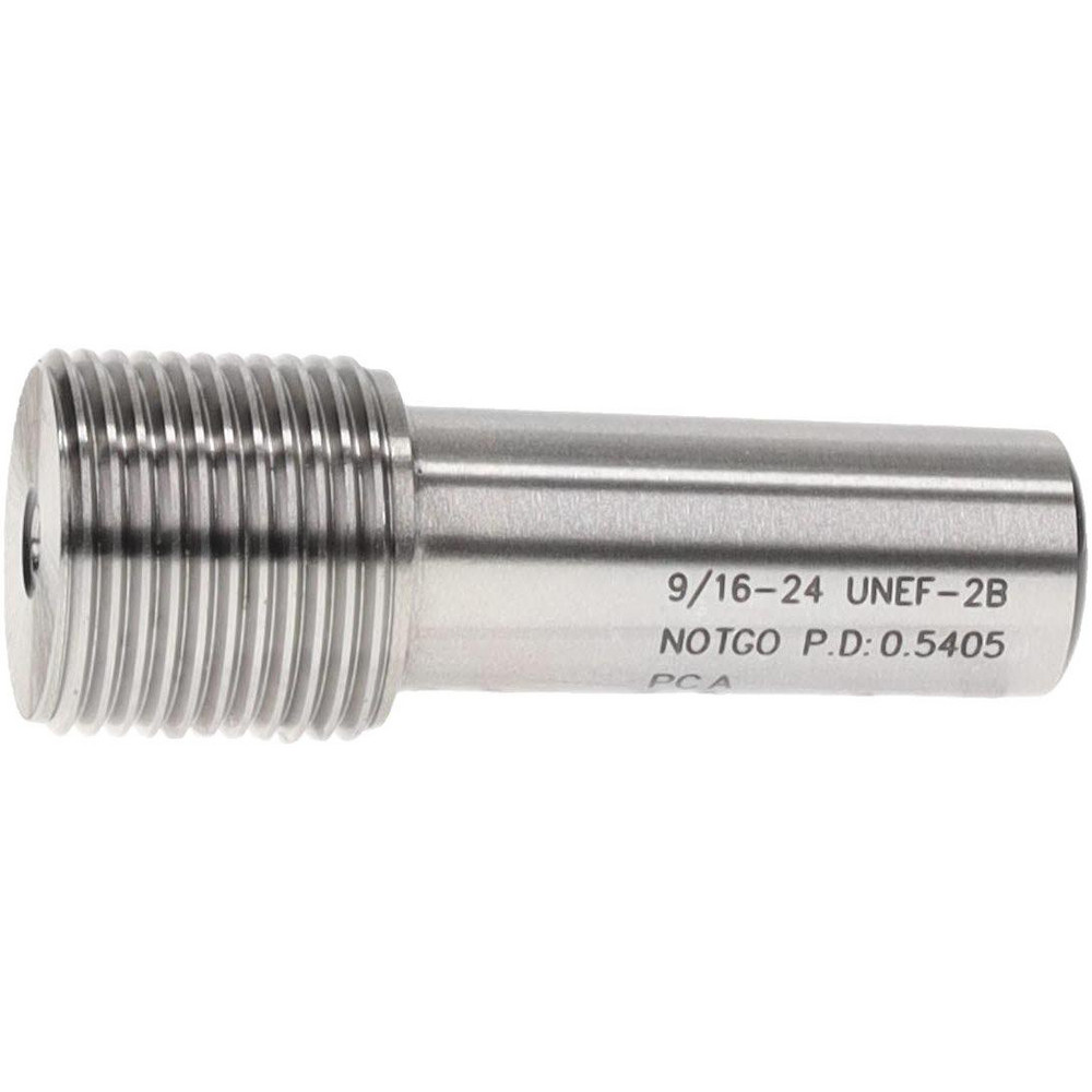 SPI - Plug Thread Gage: 9/16-24 Thread, 6H Class, Single End, No Go ...