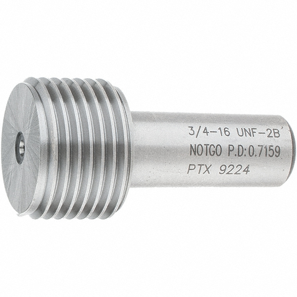 SPI - 3/4-16, Class 2B, Single End Plug Thread No Go Gage - 75888669 - MSC Industrial Supply