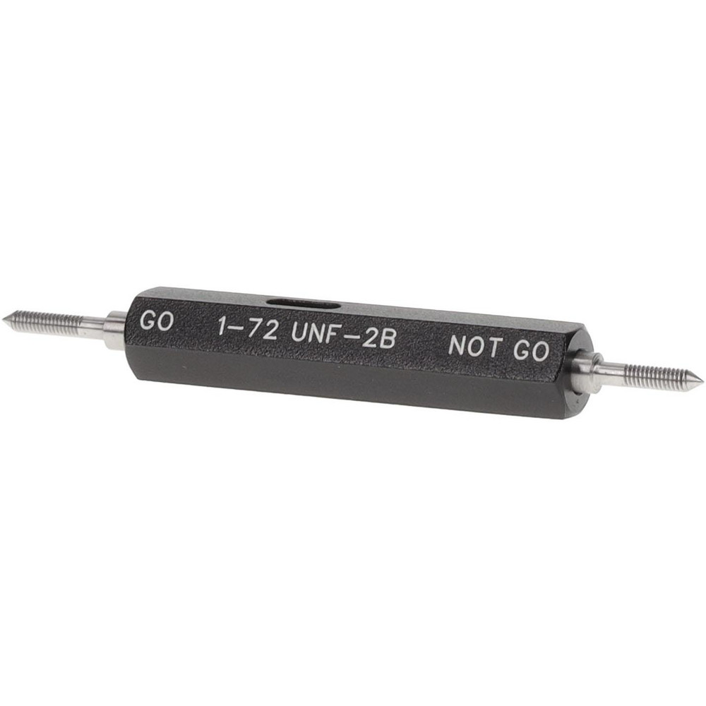 SPI - Plug Thread Gage: #1-72 Thread, 2B Class, Double End, Go & No Go ...
