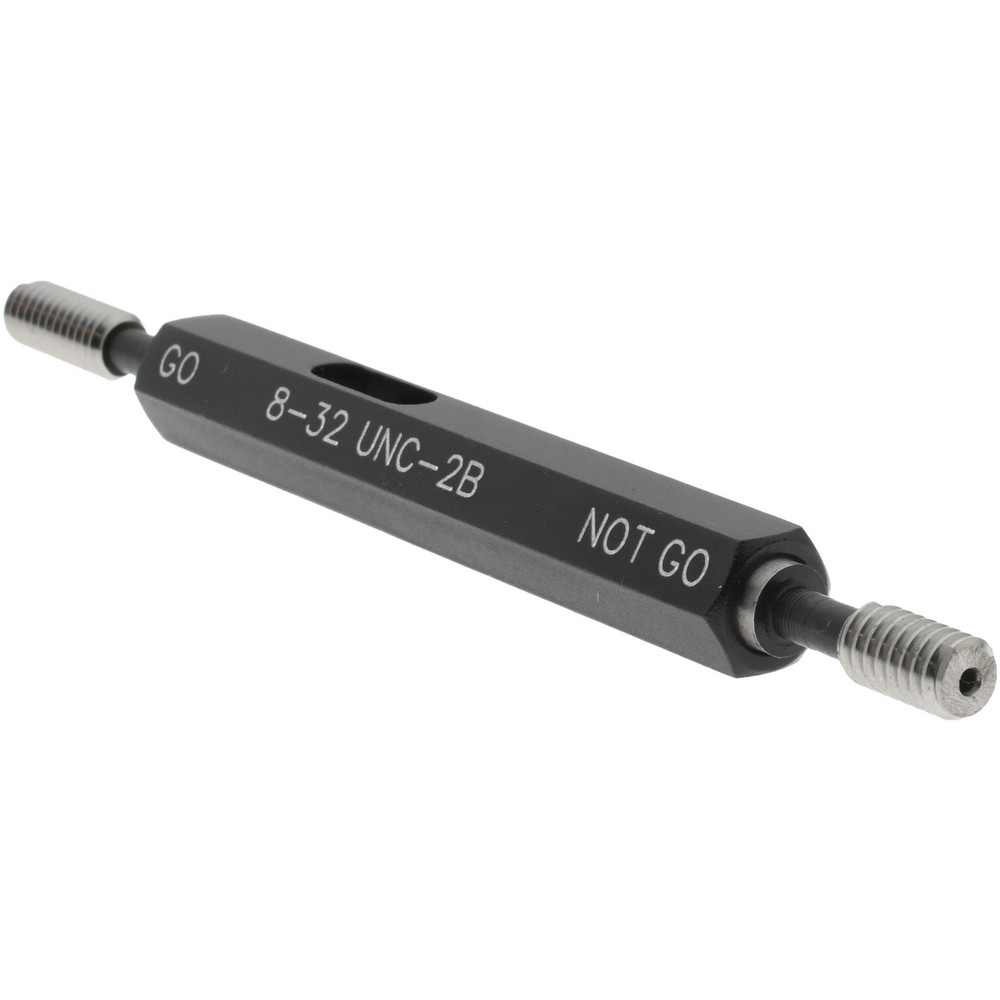 SPI - Plug Thread Gage: #8-32 Thread, 2B Class, Double End, Go & No Go | MSC Direct
