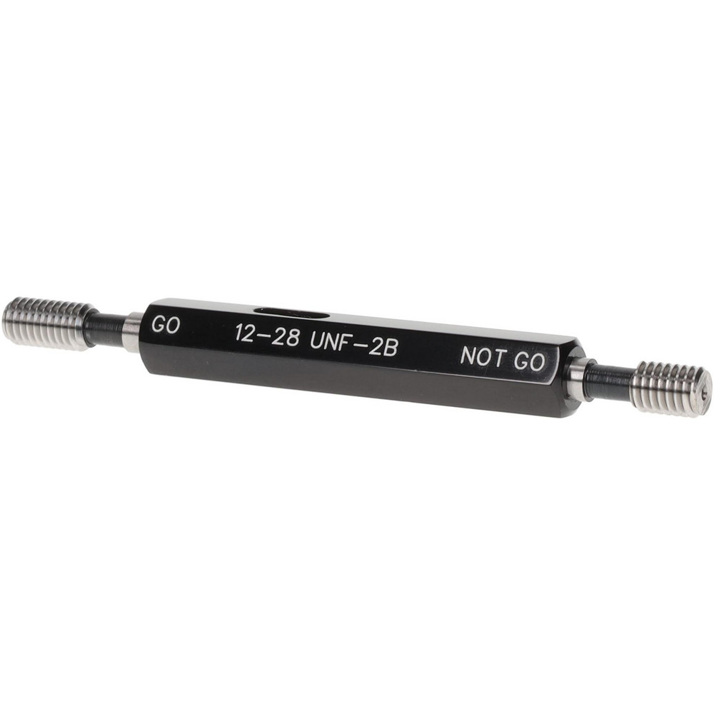 SPI - Plug Thread Gage: #12-28 Thread, 2B Class, Double End, Go & No Go | MSC Direct