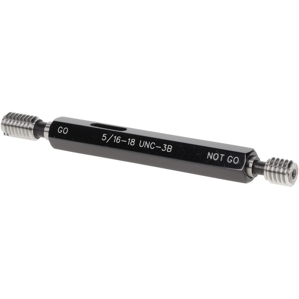 SPI - Plug Thread Gage: 5/16-18 Thread, 3B Class, Double End, Go & No ...