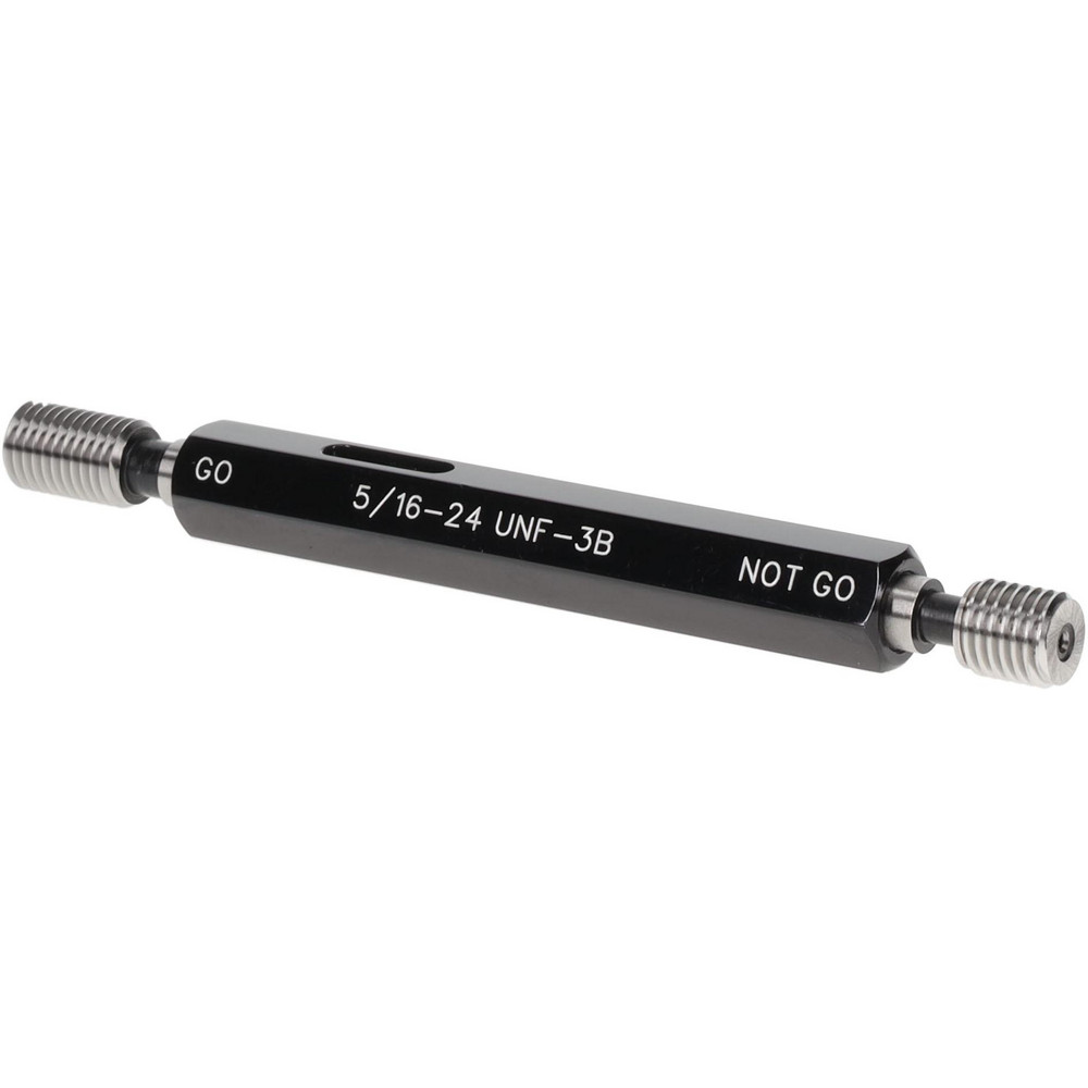 SPI - Plug Thread Gage: 5/16-24 Thread, 3B Class, Double End, Go & No Go | MSC Direct