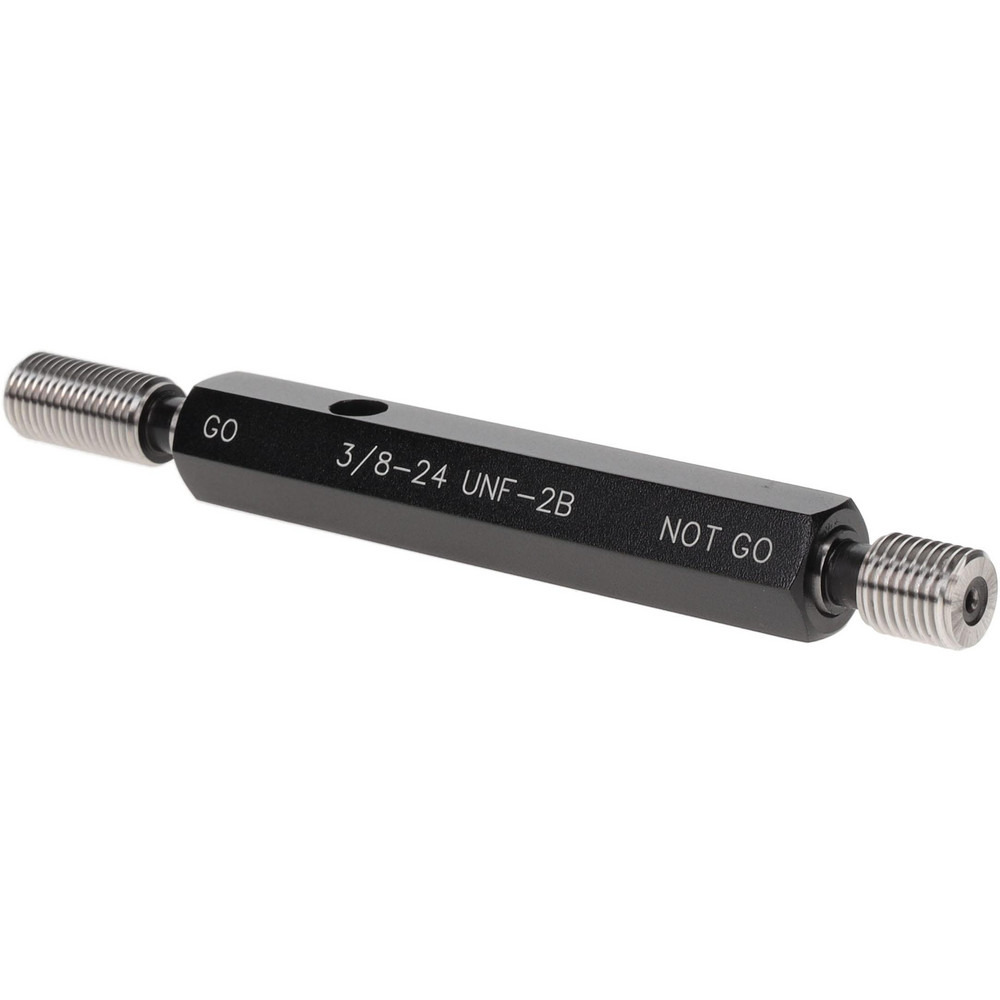 SPI - Plug Thread Gage: 3/8-24 Thread, 2B Class, Double End, Go & No Go | MSC Direct