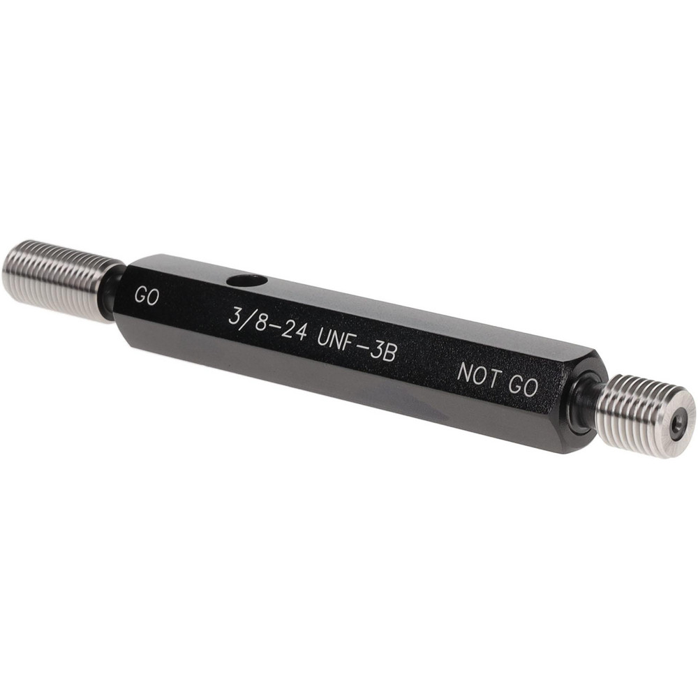 SPI - Plug Thread Gage: 3/8-24 Thread, 3B Class, Double End, Go & No Go | MSC Direct