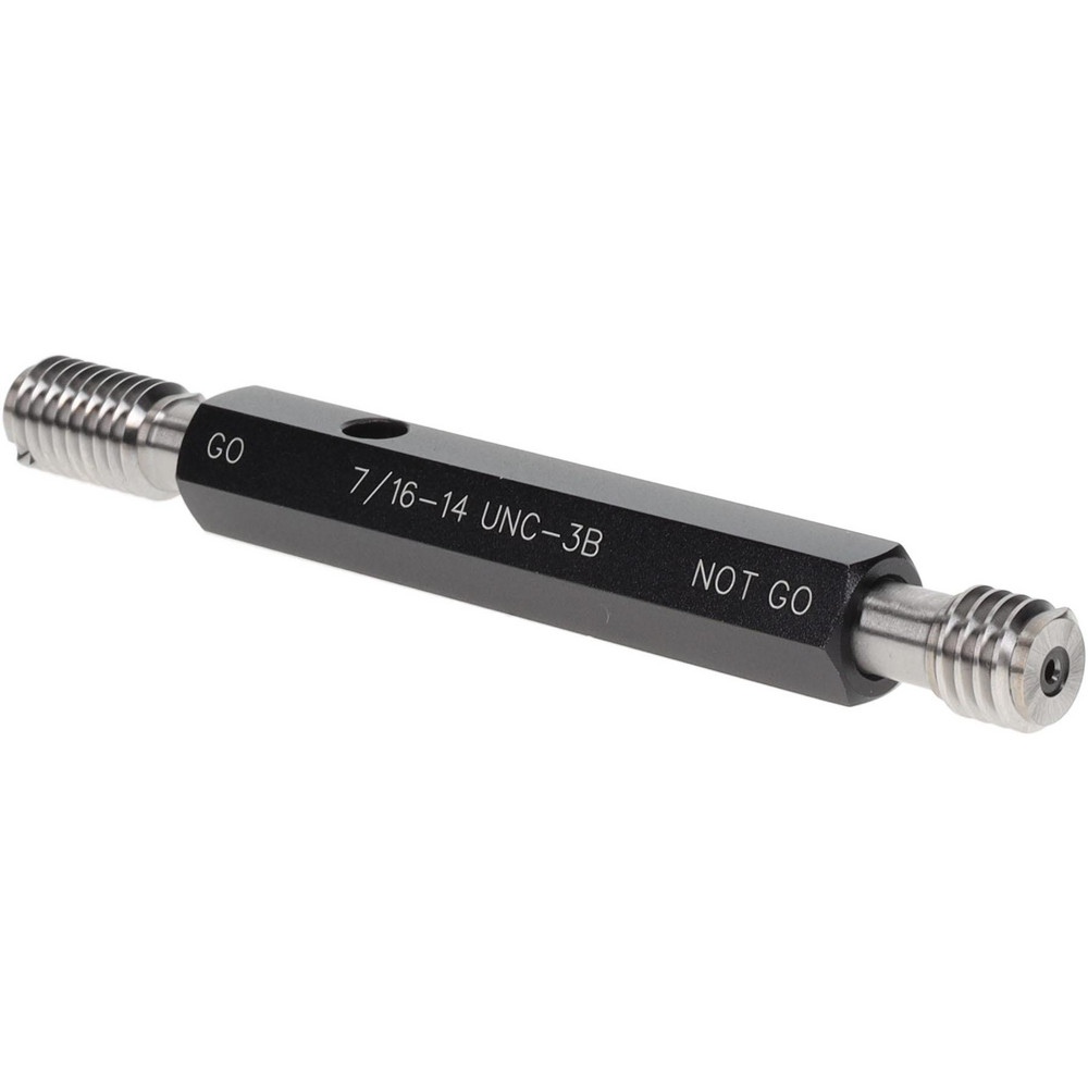 SPI - Plug Thread Gage: 7/16-14 Thread, 3B Class, Double End, Go & No ...