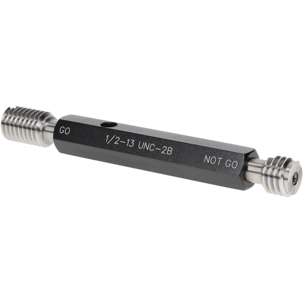 SPI - Plug Thread Gage: 1/2-13 Thread, 2B Class, Double End, Go & No Go | MSC Direct