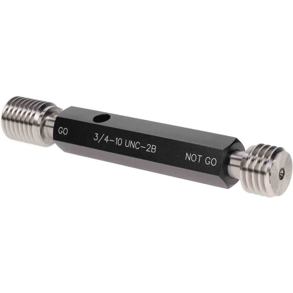SPI - Plug Thread Gage: 3/4-10 Thread, 2B Class, Double End, Go & No Go | MSC Direct