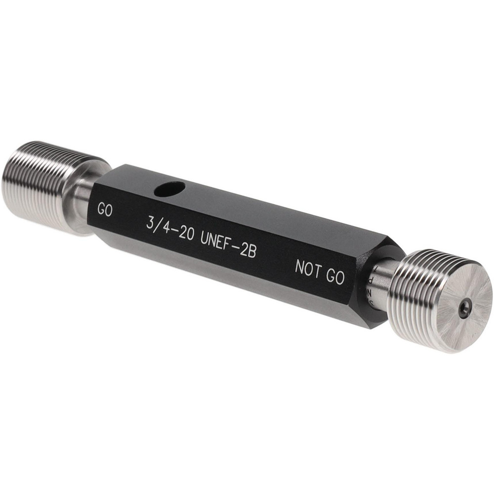 SPI - Plug Thread Gage: 3/4-20 Thread, 2B Class, Double End, Go & No Go | MSC Direct