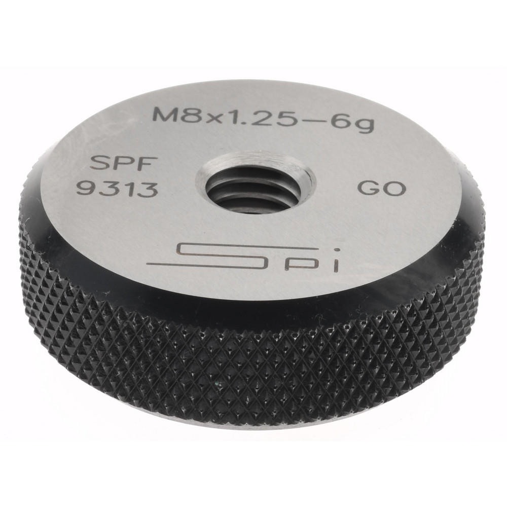 SPI - M8x1.25 Go Single Ring Thread Gage - 75890400 - MSC Industrial Supply