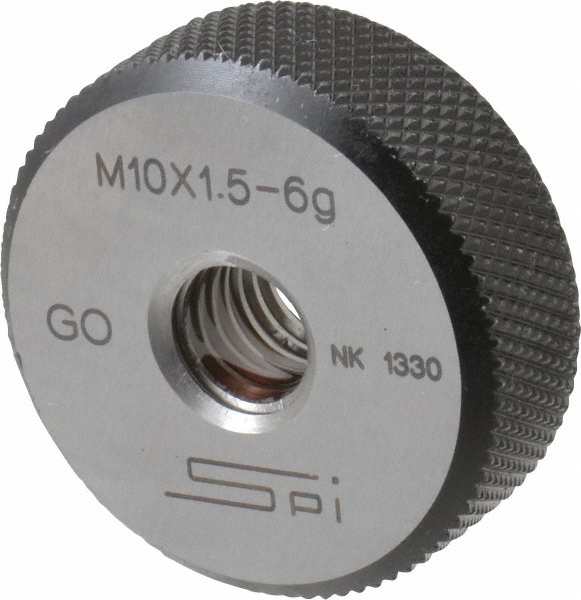 SPI - M10x1.50 Go Single Ring Thread Gage - 75890426 - MSC Industrial Supply