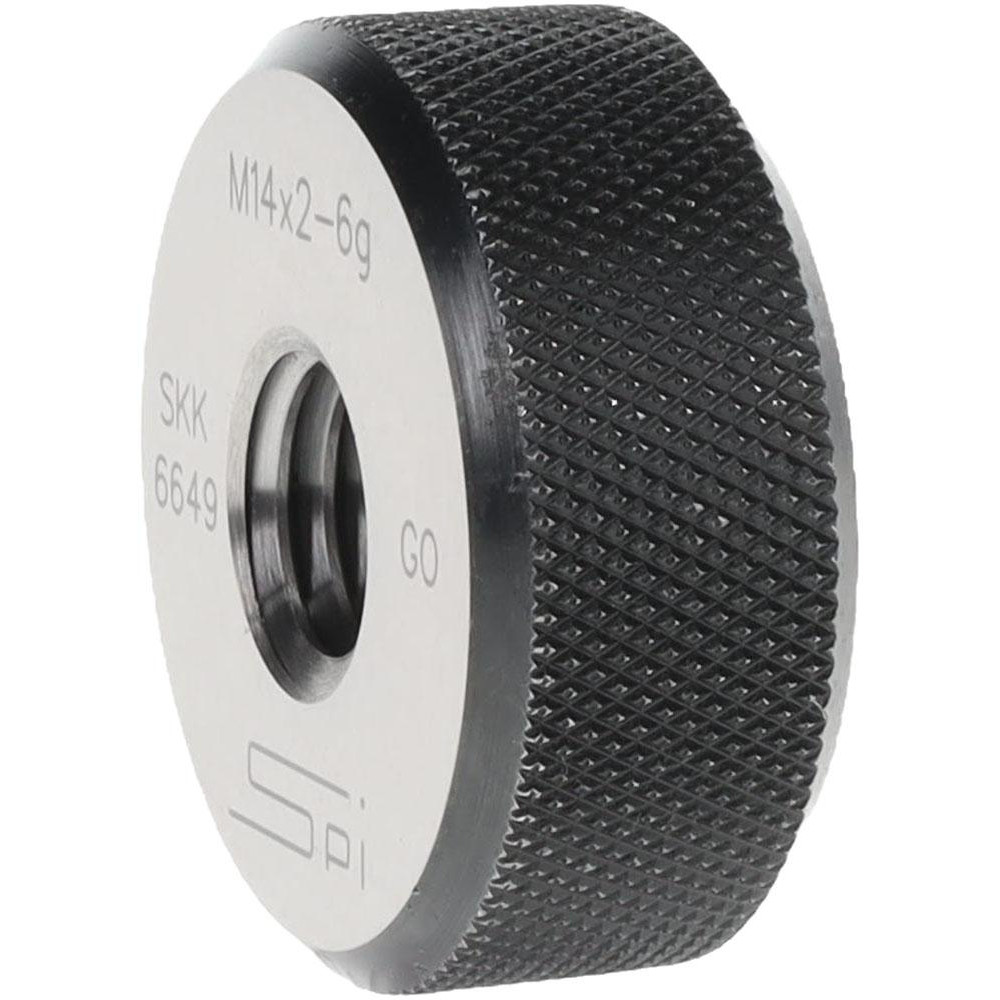 SPI - Threaded Ring Gage: M14 x 2.00 Thread, Metric, Class 6G, Go | MSC ...