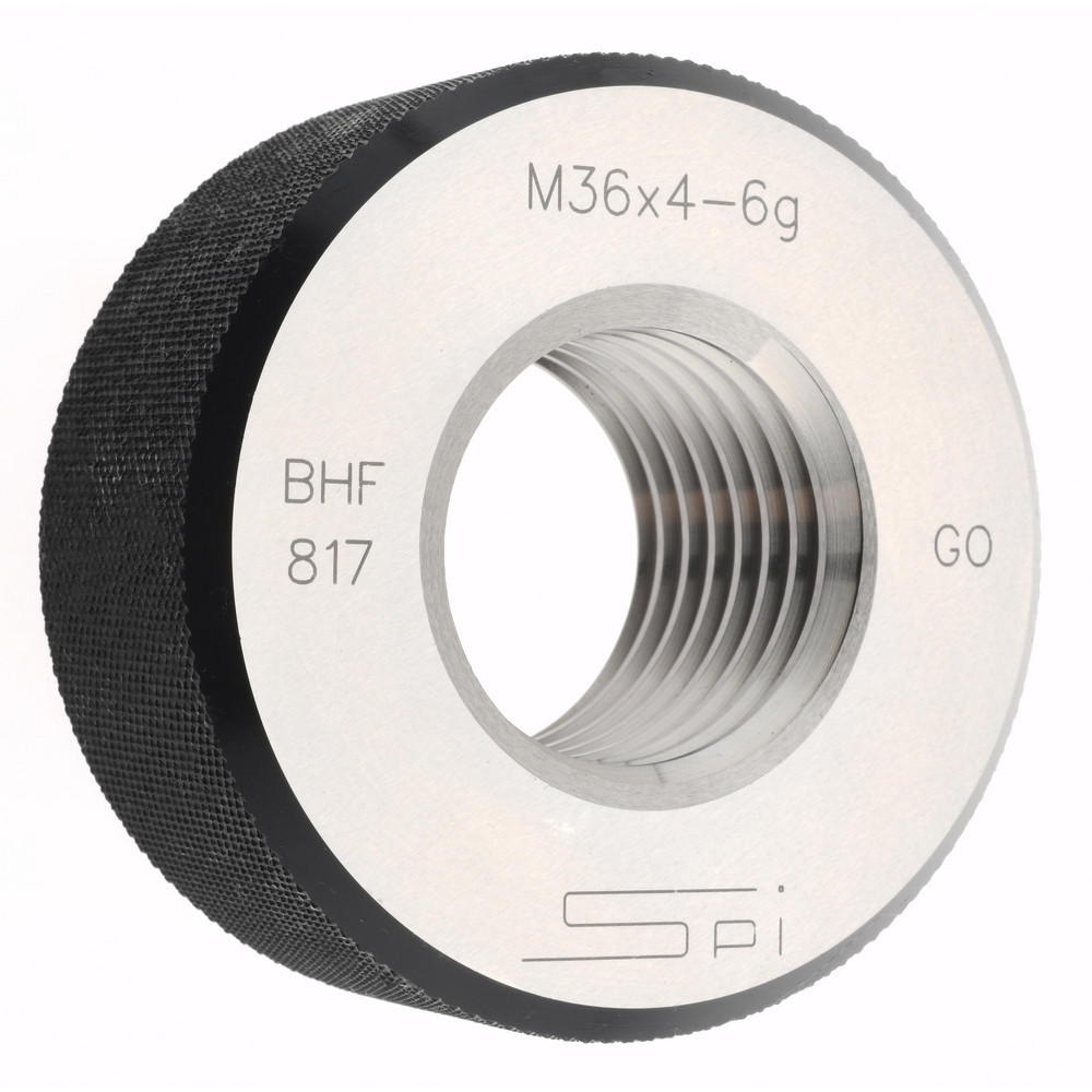 SPI - Threaded Ring Gage: M36 x 4.00 Thread, Metric, Class 6G, Go | MSC ...