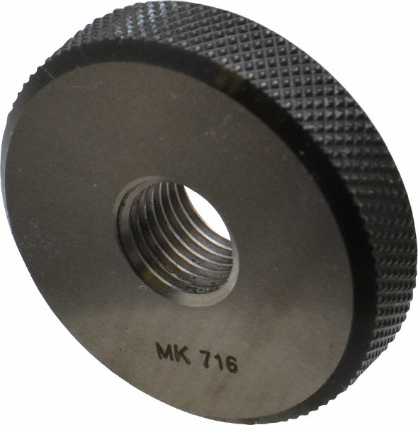 SPI - Threaded Ring Gage: M12 x 1.25 Thread, Metric, Class 6G, Go ...