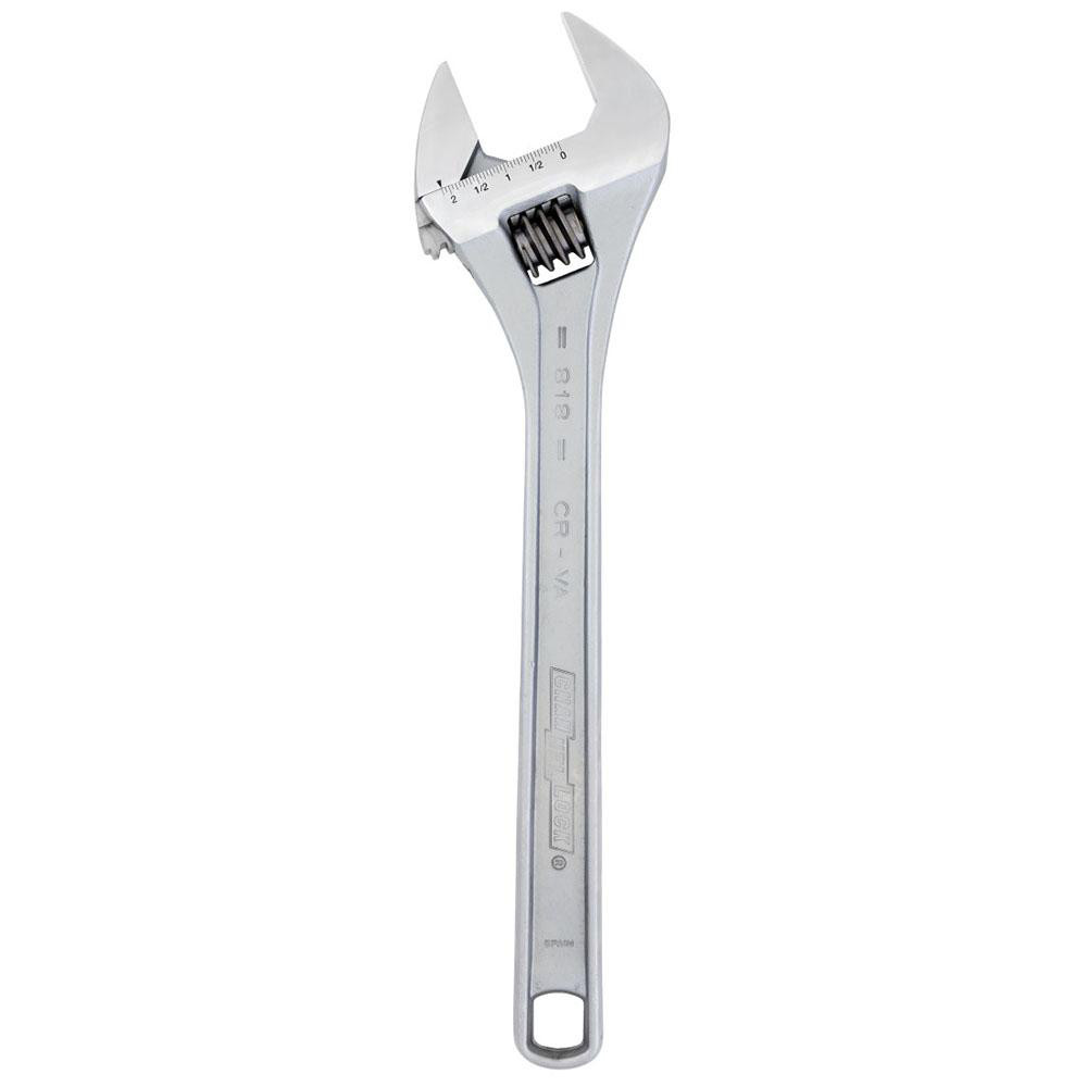 Channellock - Adjustable Wrench: 18" OAL, 2" Jaw Capacity | MSC Direct