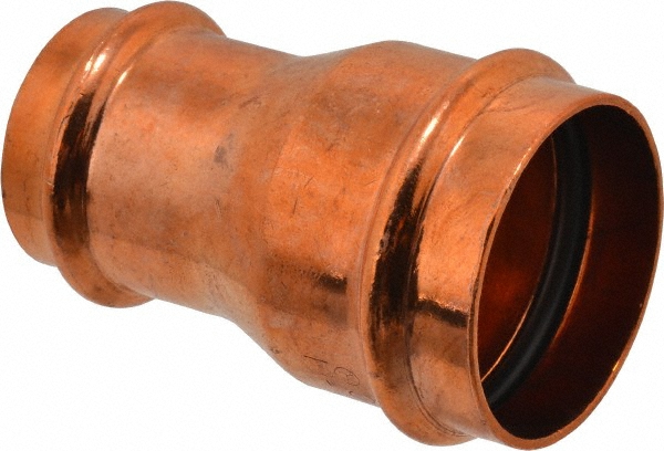 NIBCO - Wrot Copper Pipe Reducer: 2" x 1-1/2" Fitting, P x P, Press Fitting | MSC Direct